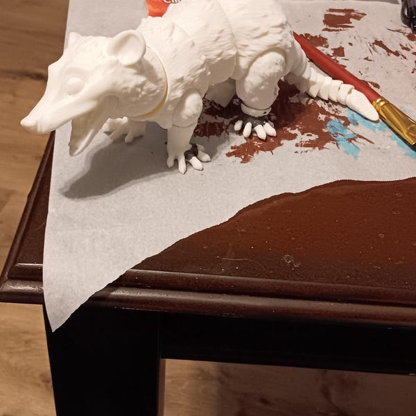 Ball Python Snake Digital .STL File for 3d Printing, Articulated Fidget ...