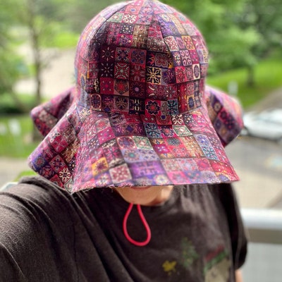 Sun Hat Sewing Pattern With Instructions - Etsy