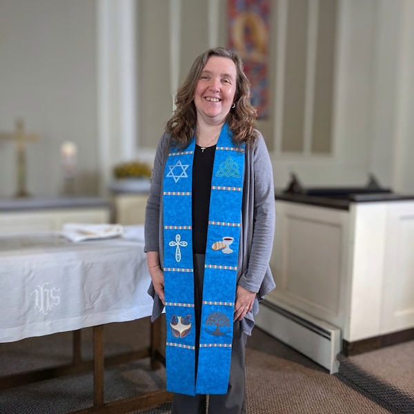 POWERFUL STOLE for PENTECOST ...custom Designed Stole for Priests or ...