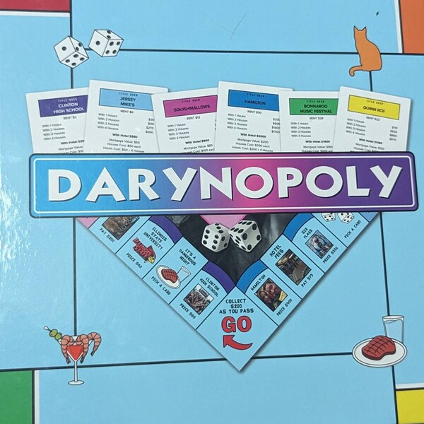 Customopoly - Custom Board Game: Opoly Personalized Board Game. A Group ...