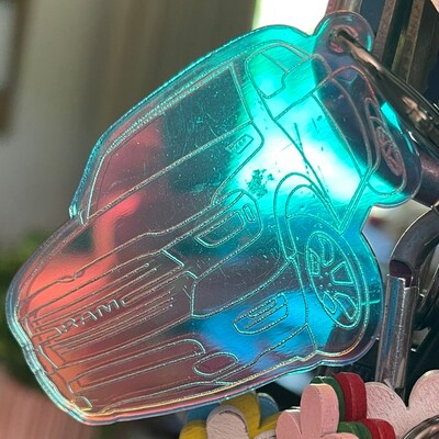 Custom Car Acrylic Keychain - Etsy