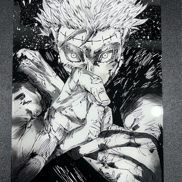 Choso Jujutsu Kaisen Anime Art Print – Red & Black Aesthetic Wall Decor ...
