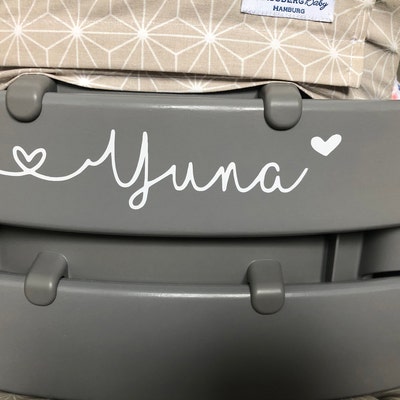 High Chair Stickers Name Stickers Individually - Etsy