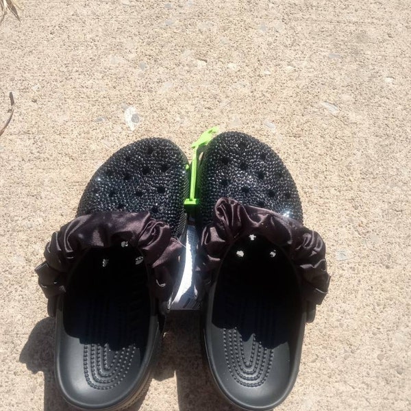 Crystal Crocs - Etsy