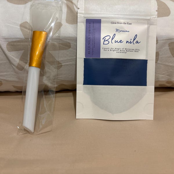 100% Pure Moroccan Blue Nila Powder, Blue Nila Powder, Nila Powder - Etsy