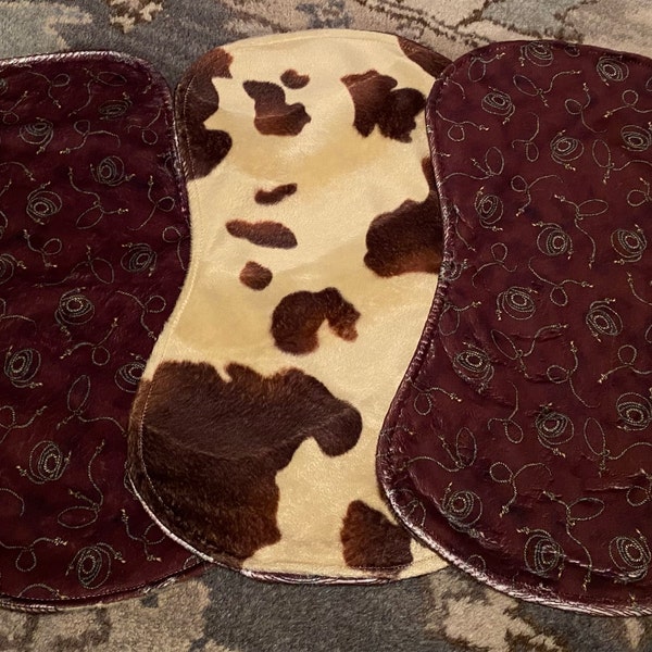 Western Pony / Cow Print Baby Changing Pad Cover - Etsy