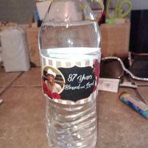 Teacher Appreciation Water Bottle Label Appreciation Week - Etsy