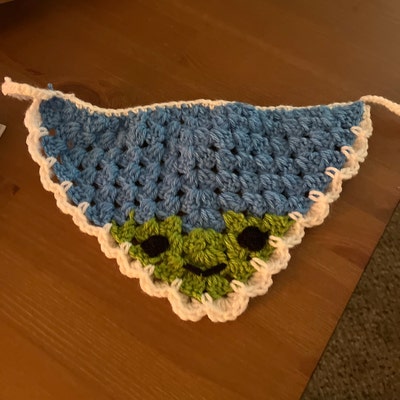 Frog Peeper Bandana Crochet Pattern Digital Download - Etsy