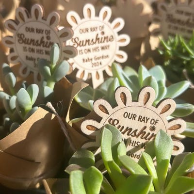 Thank You Retirement Plant Stick Gifts Party Favors, Custom Retirement ...