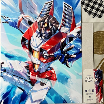 Starscream Transformers IDW Print - Etsy