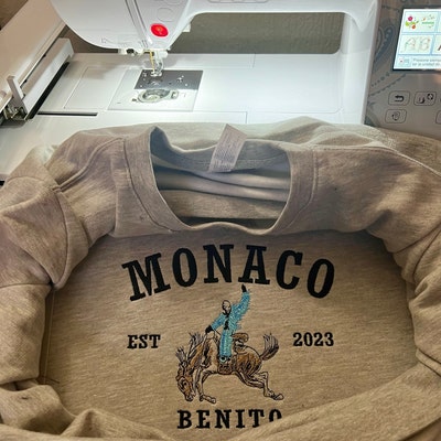 Peso Pluma Embroidery File 2 Sizes, 7 Formats - Etsy