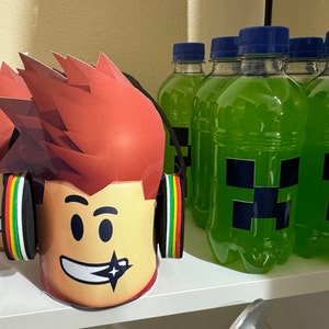 ROBLOX PRINGLES Headphones Design PRINTABLE Template to Create Roblox ...