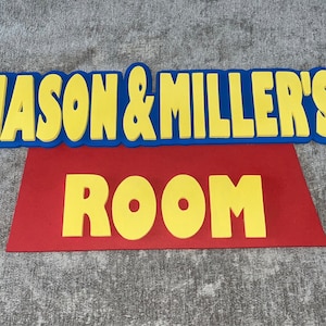 Als Toy Barn Wooden Wall Plaque / Sign. Toy Story Nursery - Etsy