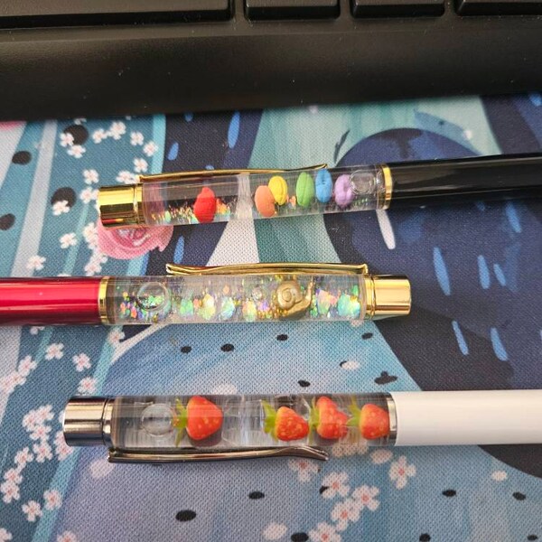 Dolphin Float Pen, Floating Pen, Dolphin Gift, Ocean Gift, Snow Globe ...