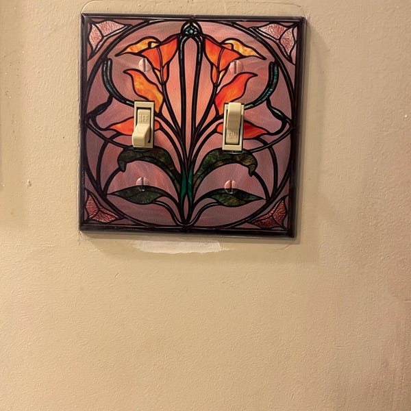 White Marble Bold Light Switch Plate Outlet Covers Electric Switch ...