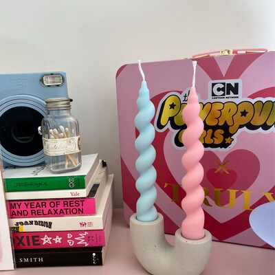 Minimalist Concrete Magnets. Modern Half Moon Fridge Magnets. - Etsy