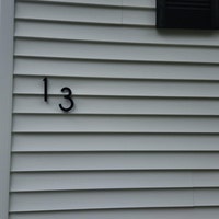 THIN MODERN Black Sign Letters for Street Address Signs and House ...