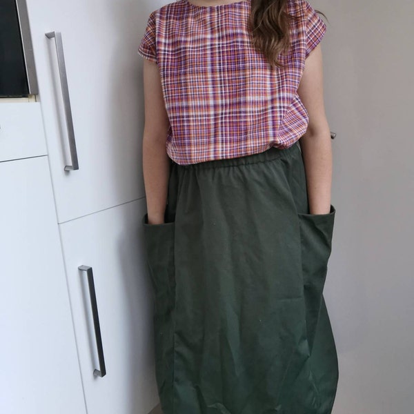 Box Top + Cardigan Coat Sewing Pattern Bundle -- All Well Workshop - Etsy