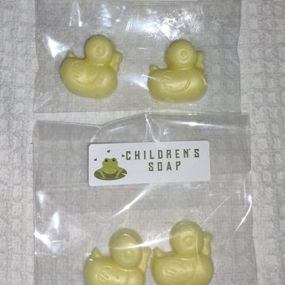 50 Mini Duck Soaps Party Favors Triple Butter Soap - Etsy