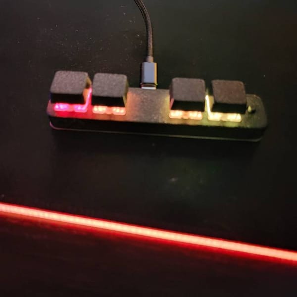 4K RGB Keypad for Osu! Taiko/mania (wide) - Etsy