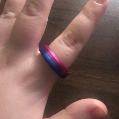 LGBTQ Fidget Rings Pride Flag Fidget Rings Pride Month - Etsy