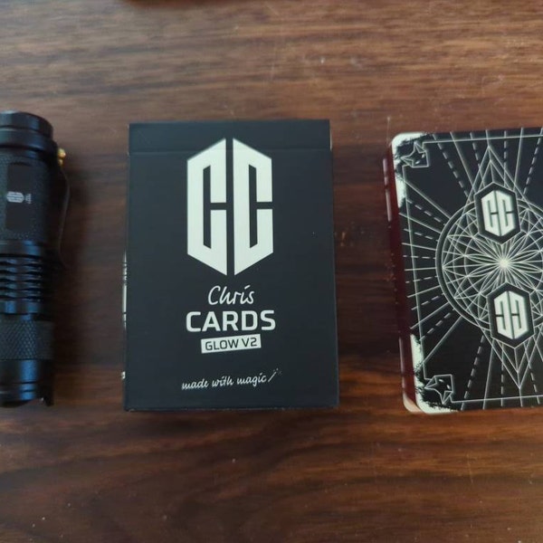 Chris Cards V2 Playing Cards - Cardistry, Magic Cards With the Glow ...