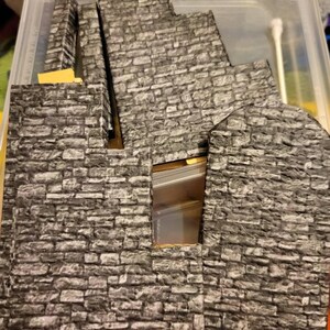 New 8 Sheets LANDSCAPE Wall 1/87 Ho Scale Wall Brick STONE 20x26cm Each ...