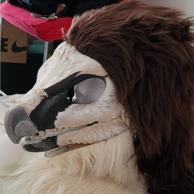 Raptor Mask Hood and Neck Pattern PDF DOWNLOAD - Etsy