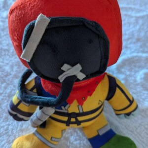 Rust Gift Game Hazmat Suit 8 Inch Premium Plushie for Decoration Setup ...