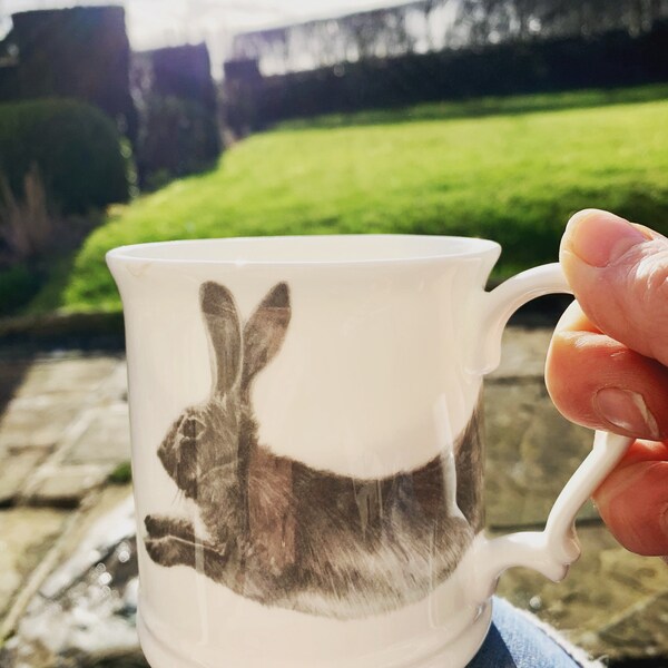 Running Hare Fine Bone China Tea Set - Etsy