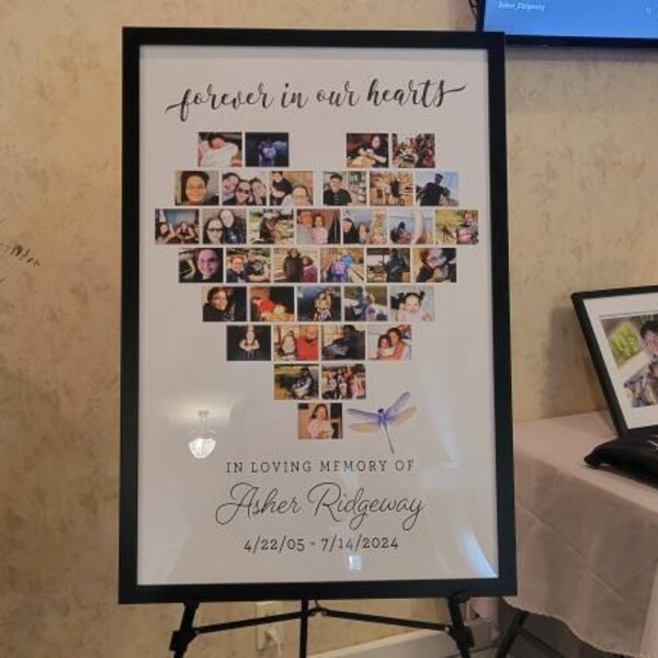 In Loving Memory Sign for Funeral Printable Celebration of Life Welcome ...