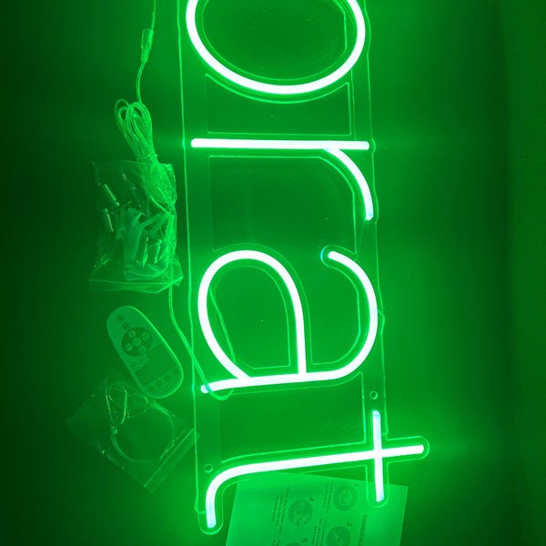 Life is Tricky Baby Stay in Your Magic Neon Sign Bedroom Inspirational ...