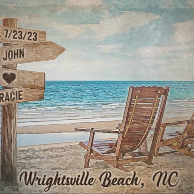 Coastal Sand and Surf Wall Decor, Rustic Chic Beach House Sign, Beach ...