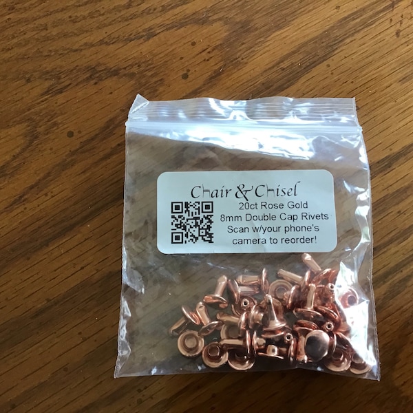 Rivets for Leather and Crafts - 50ct Small Medium Large Cap Rivets ...