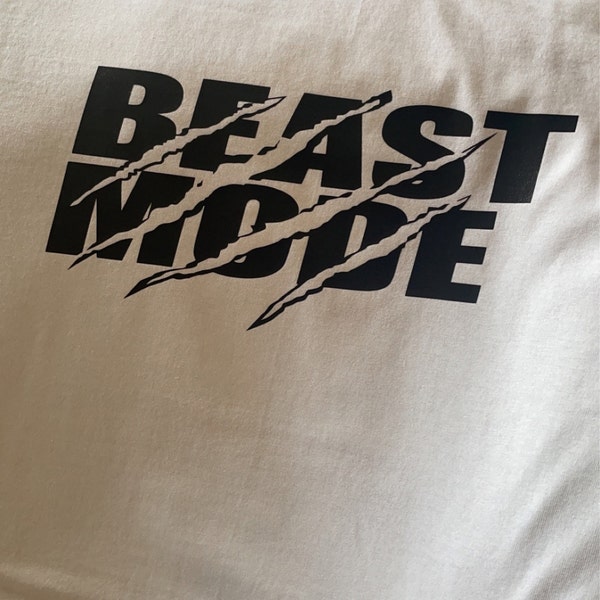 Beast Mode #2 Svg - Svg Cutting File + Eps Dxf Pdf Png + Silhouette ...