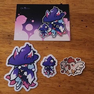 Fanmade Chillet Vinyl Stickers Palworld - Etsy