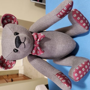 Winston PDF 18 Inch Jointed Teddy Bear Sewing Pattern DOWNLOAD by ...