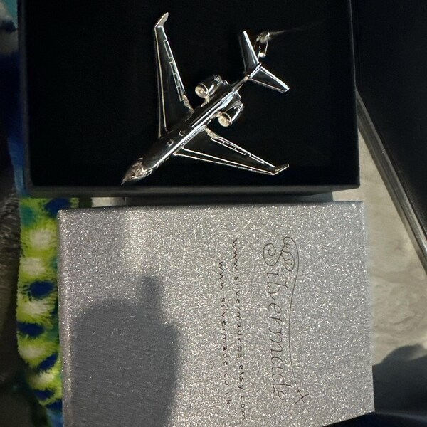 Airplane F-22 Raptor Sterling Silver Keychain , Sport Airplane Keyring ...