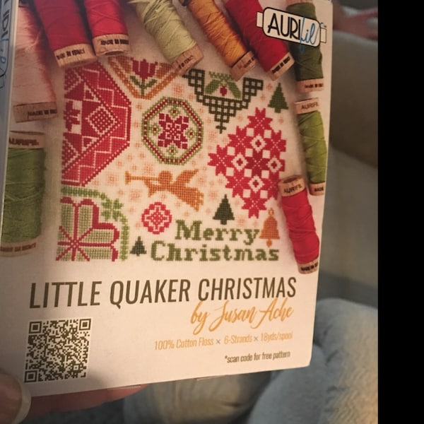 Aurifil- Little Quaker Christmas Thread Collection by Susan Ache 10 ...