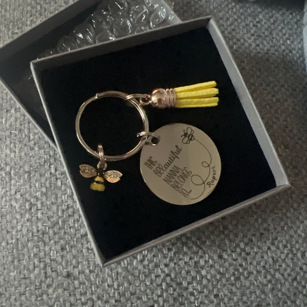 Bee-autiful Nanny, Gift for Grandma, Nana Gift, Mothers Day Gift, Nanna ...