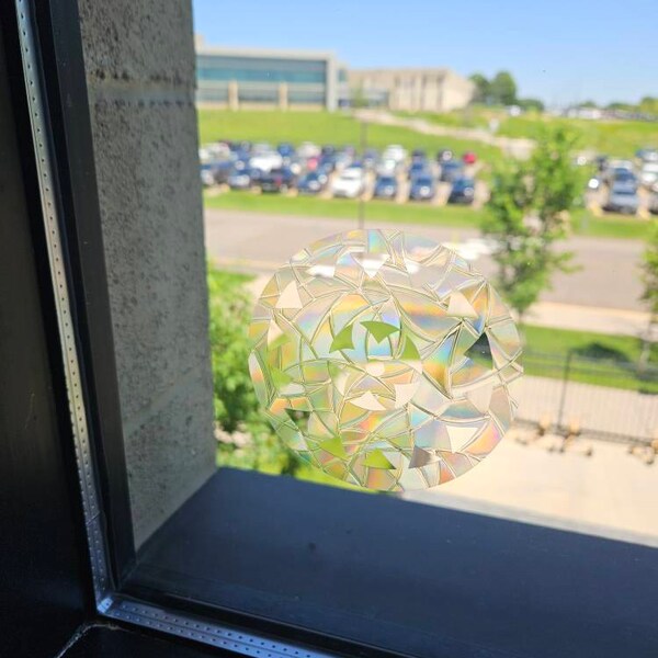 Birds Rainbow Prism Window Decals - Set of 8, Prevent Bird Strikes ...