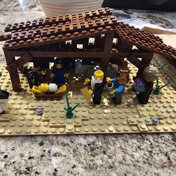 Nativity in Lego - Etsy