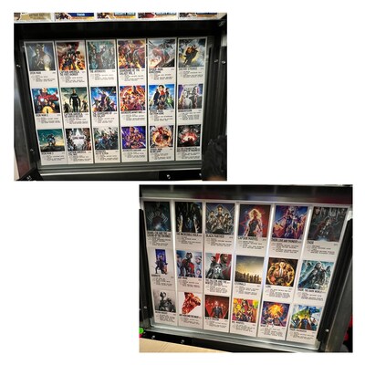 Marvel MCU Mini Poster Prints, Movies and TV Shows 6x4inch, physical ...