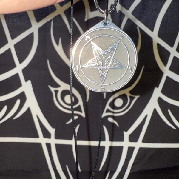 Lucifer Seal of Satan Sacred Geometry Demon Pendant Lesser Key of ...