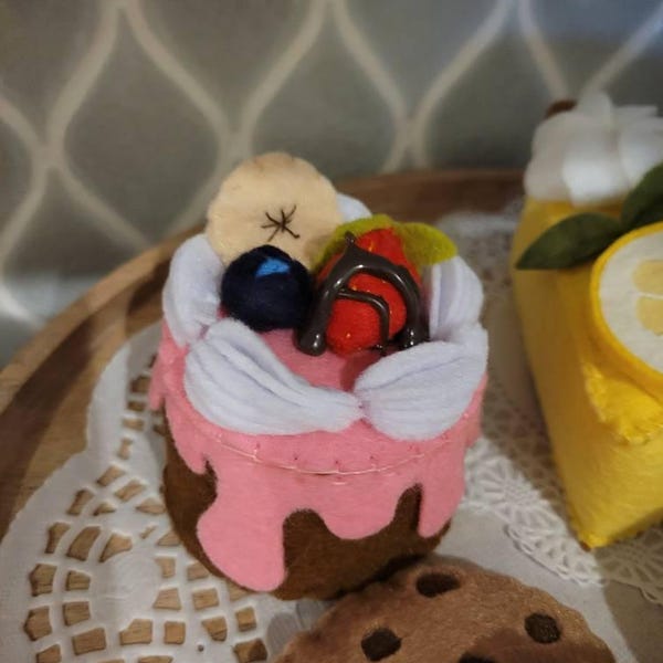 Fancy Felt Doughnut - Etsy