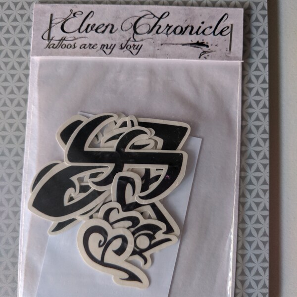 Set of 10 Mortal Instruments Runes Transfer Decal Tattoos. Rune ...