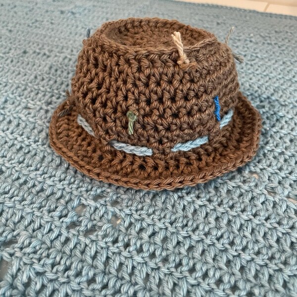 Newborn Fishing Hat & Fish CROCHET PATTERN - Etsy