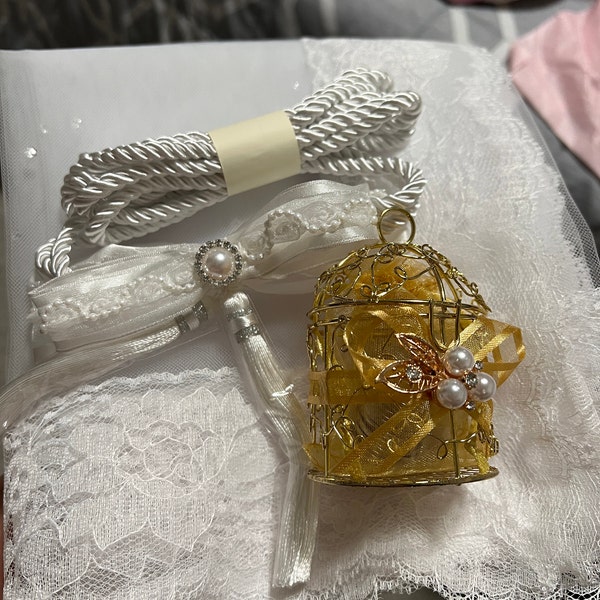 Filipino Unity Veil and Cord SET, Secondary Sponsor Wedding Philippines ...