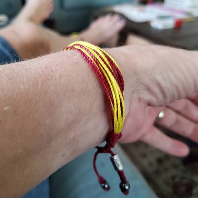 Argentina Bracelet Lionel Messi Soccer Bracelet String - Etsy