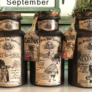 Steampunk Apothecary Labels for Jars Bottles Tags and Scrapbook ...